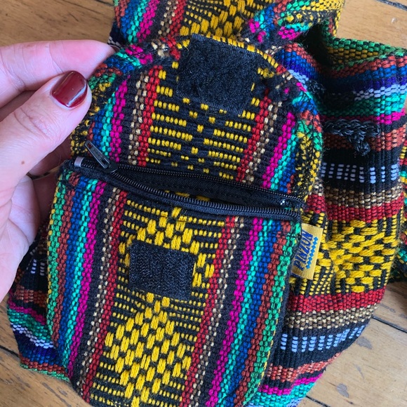 Bags | Mexican Woven Mini Backpack | Poshmark